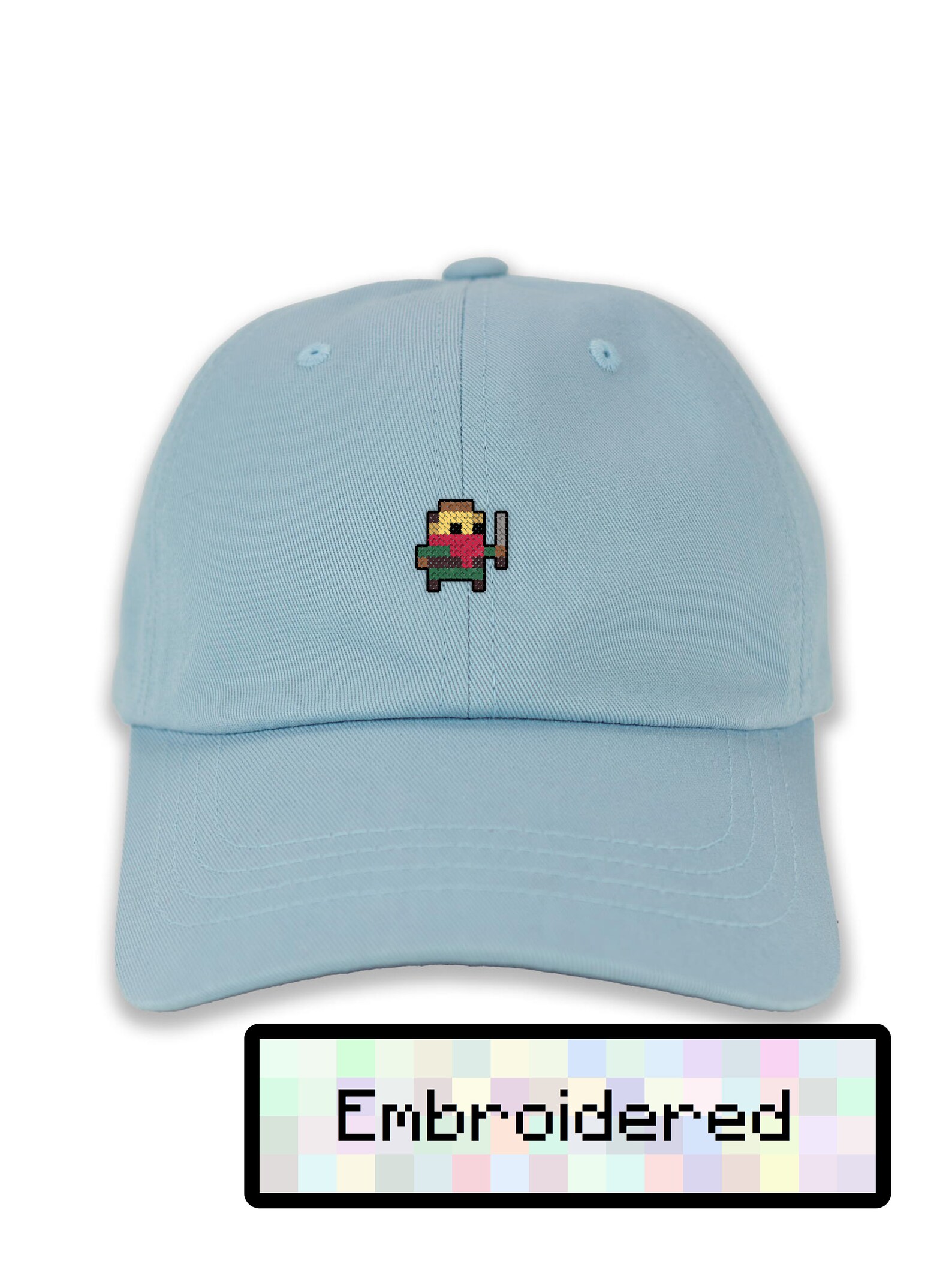 Rogue Realm of the Mad God Embroidered Pixel Art Dad Hat- Cross-stitch ...