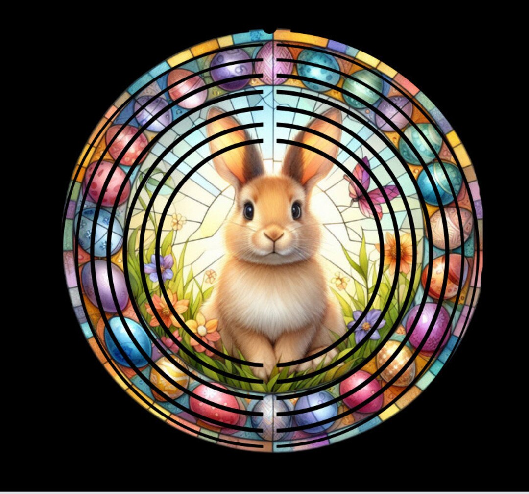 Easter Bunny Spinner - Etsy