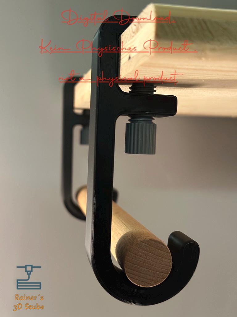 3D Printed Table Clamp for Diamond Painting – Small Version (digital ...