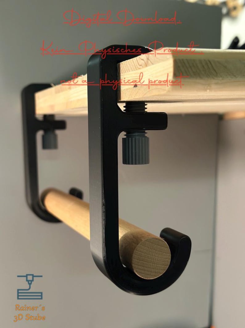 3D Printed Table Clamp for Diamond Painting – Small Version (digital ...