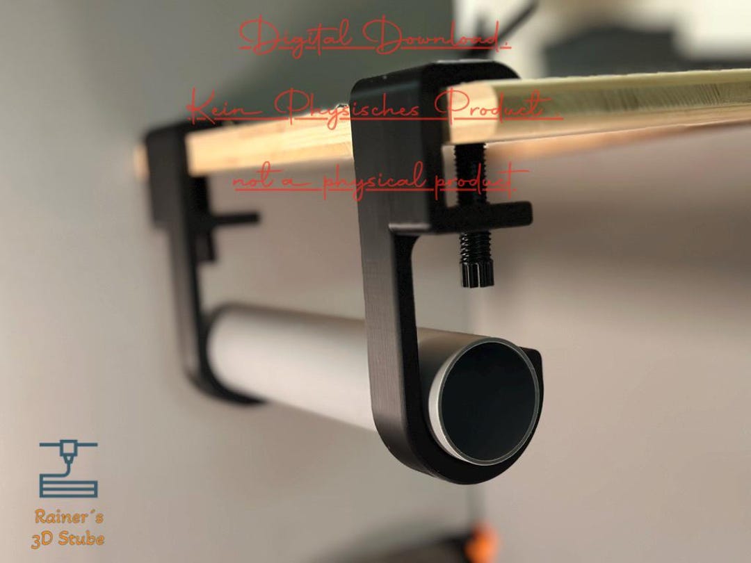 3D Printed Table Clamp for Diamond Painting – Large Version (digital ...