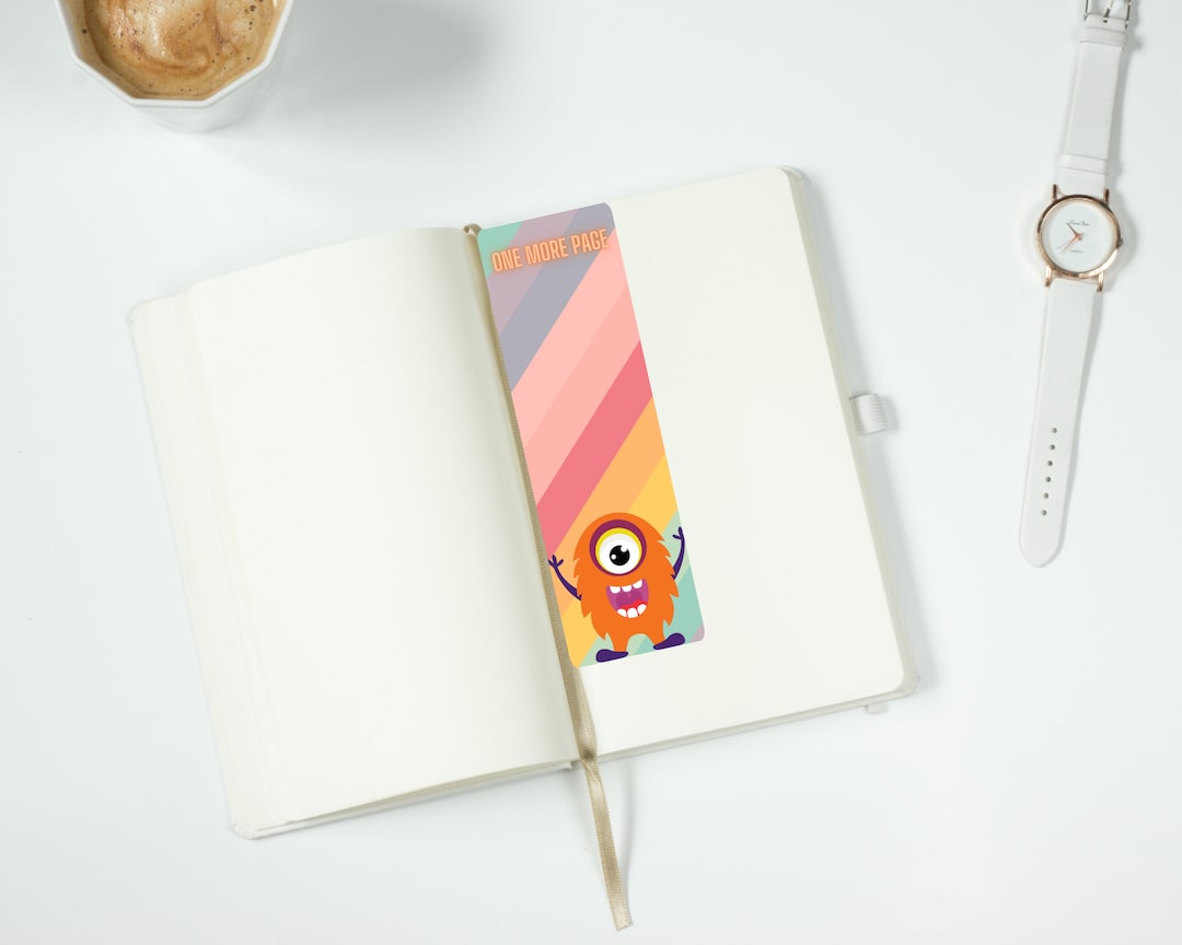 10 Printable Monsters Bookmarks - Etsy