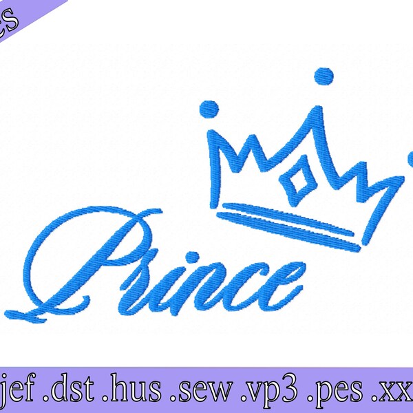 Prince Embroidery - Etsy