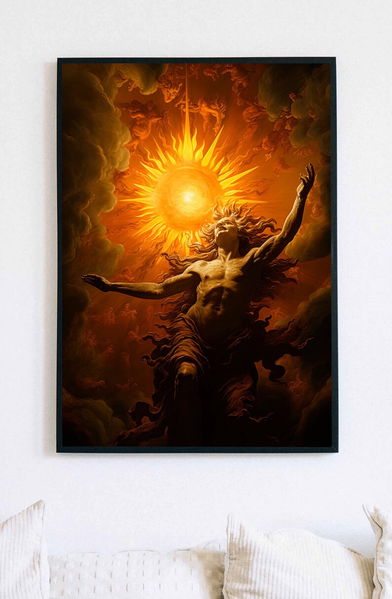 Apollo Poster Instant Download Apollo God of Sun Wall Art Decor Apollo ...