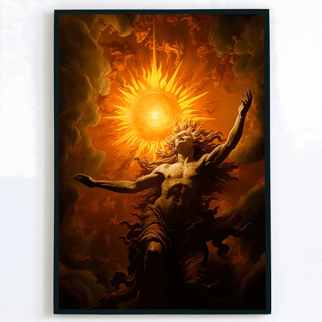 Apollo Poster Instant Download Apollo God of Sun Wall Art Decor Apollo ...