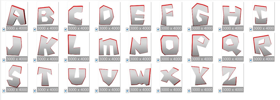 3D Roblox Alphabet PNG, Roblox Font PNG Clipart, Roblox Letters ...