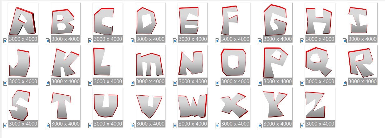 3D Roblox Alphabet PNG, Roblox Font PNG Clipart, Roblox Letters ...