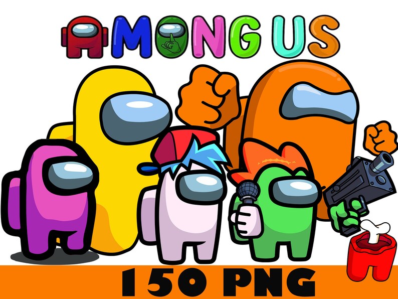 Among Us PNG, Among Us PNG Clipart, Among Us Birthday, Among Us Instant ...