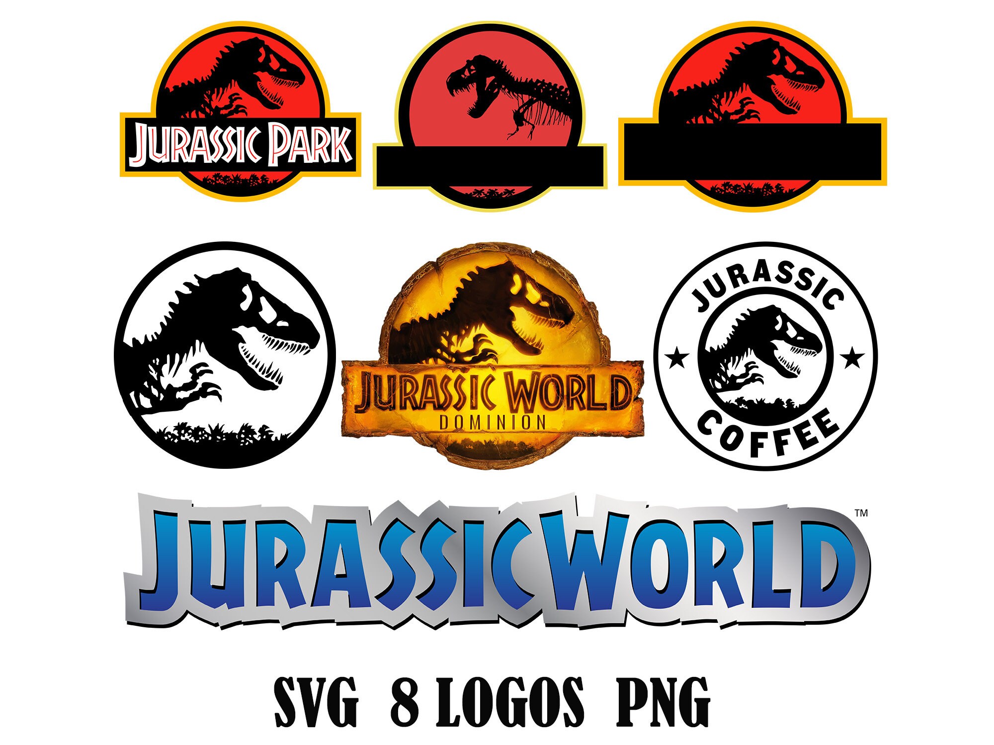 Jurassic Park Svg Png Jurassic Park Png Clipart Jurassic Park Svg