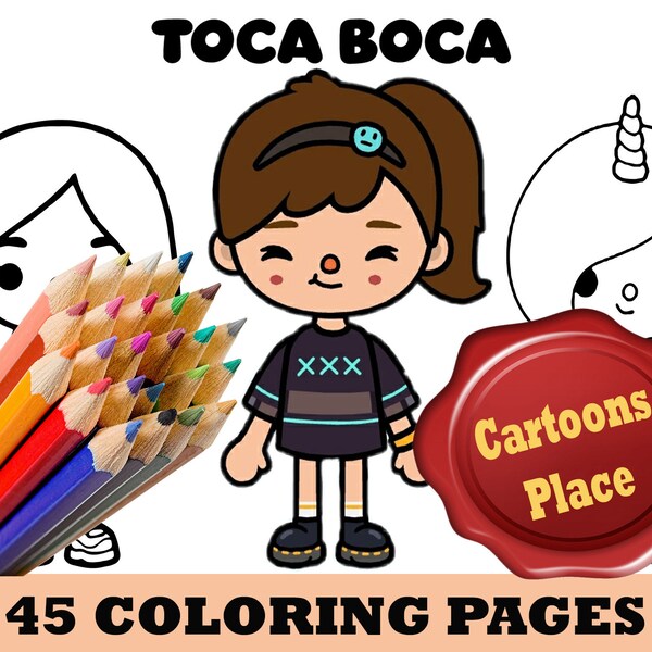 Toca Boca Book - Etsy