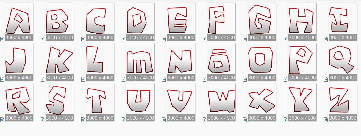 Gradiented Roblox Alphabet PNG, Roblox Font PNG Clipart, Roblox Letters ...