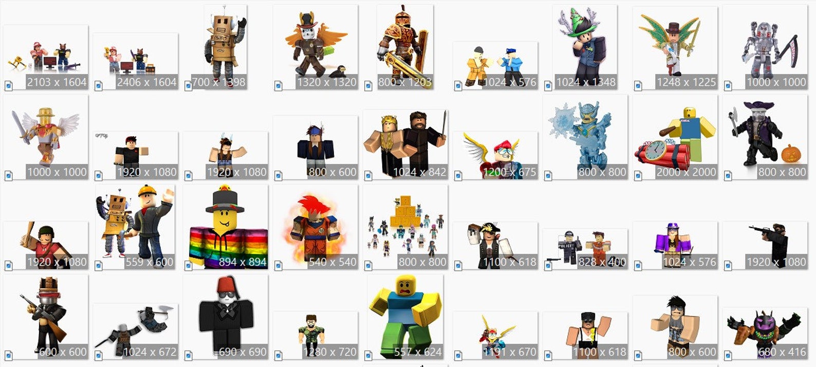 Bundle Roblox PNG SVG 240 Files, Roblox PNG Clipart,roblox Svg, Clipart ...