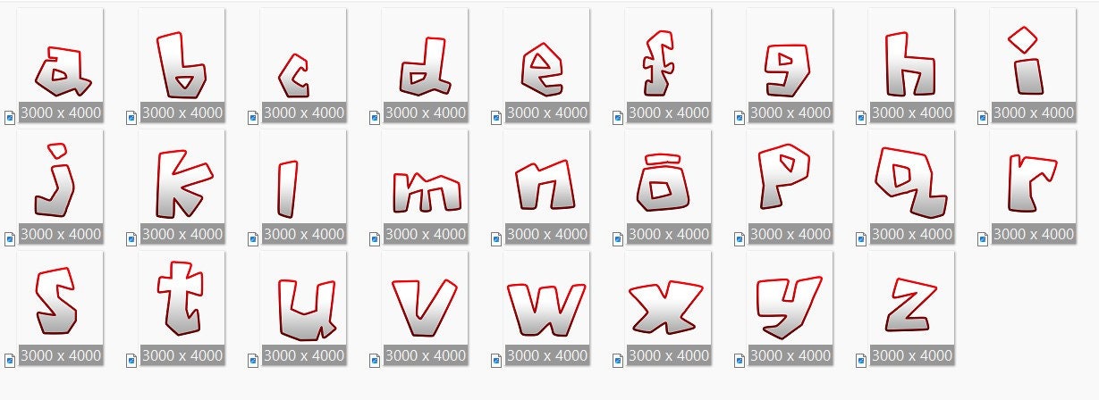 Gradiented Roblox Alphabet PNG, Roblox Font PNG Clipart, Roblox Letters ...