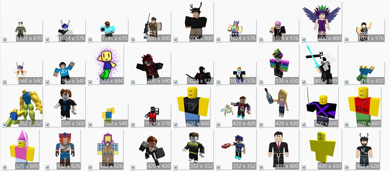 Bundle Roblox PNG SVG 240 Files, Roblox PNG Clipart,roblox Svg, Clipart ...