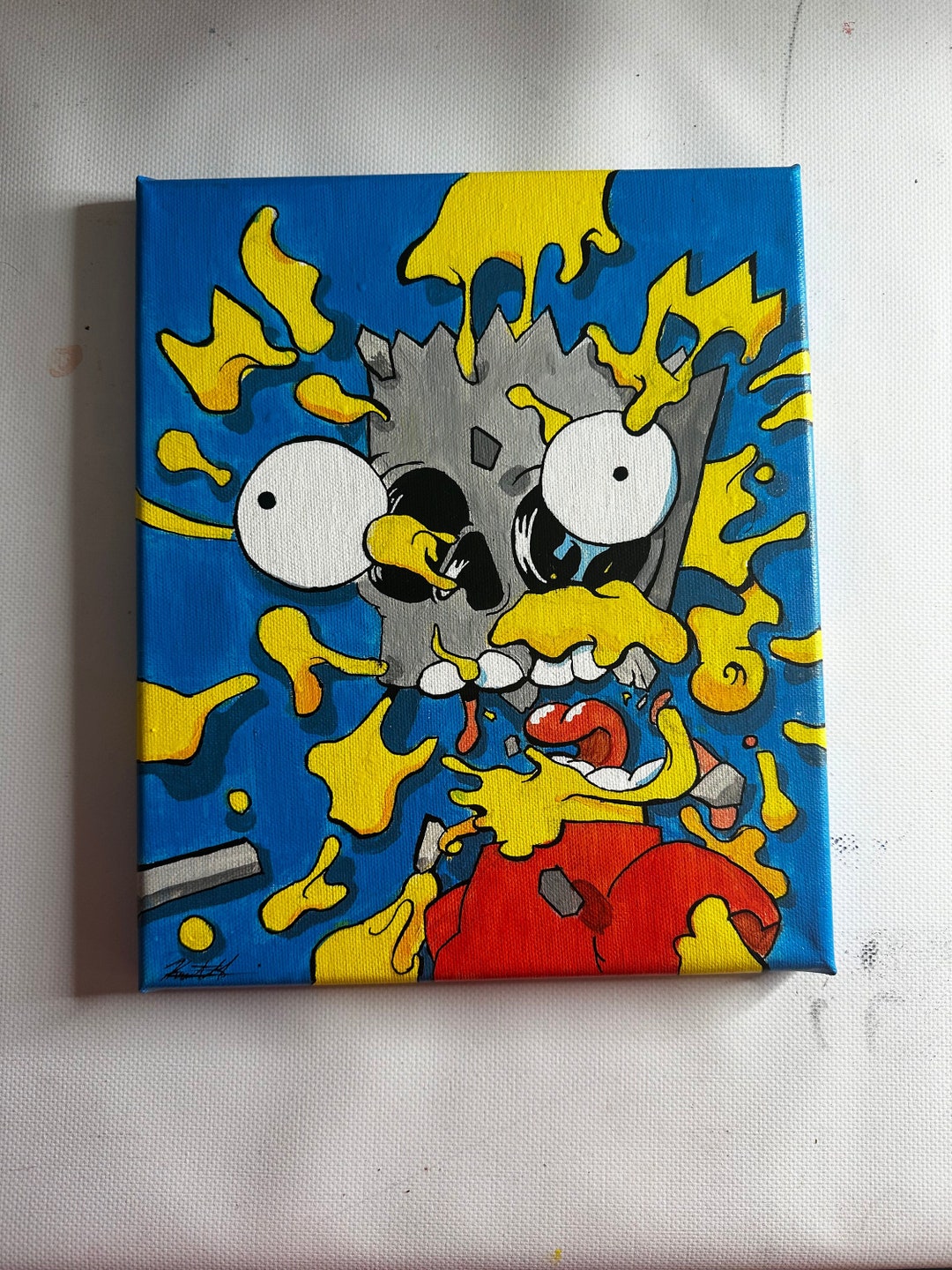Customised Cartoon Painting - Etsy