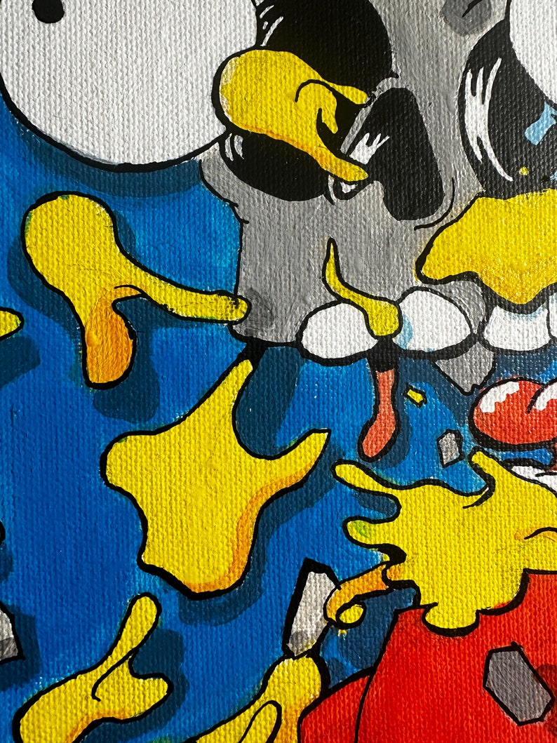 Customised Cartoon Painting - Etsy