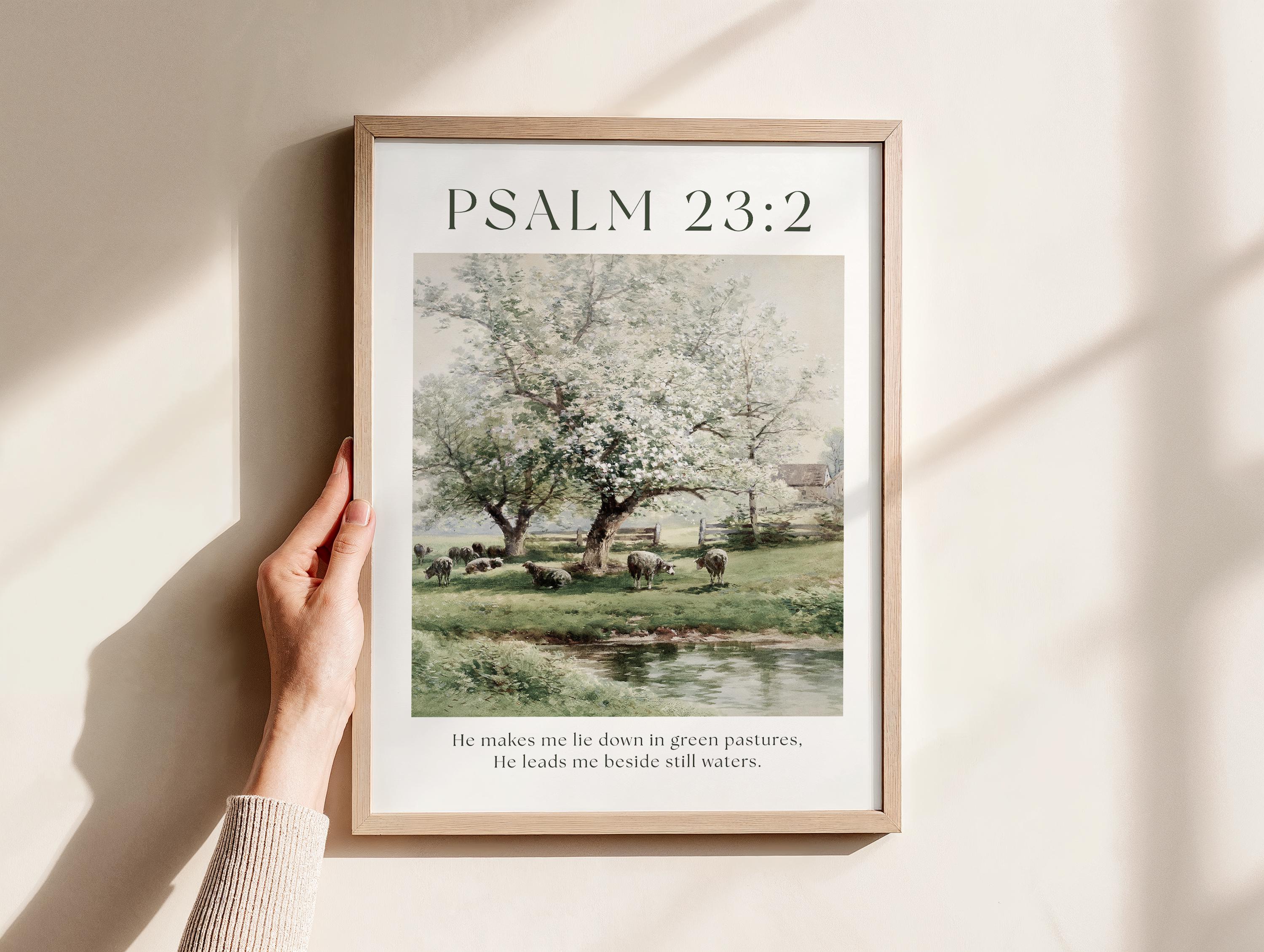 Christian Wall Art: the Peace Series Bible Gallery Art Prints (digital ...