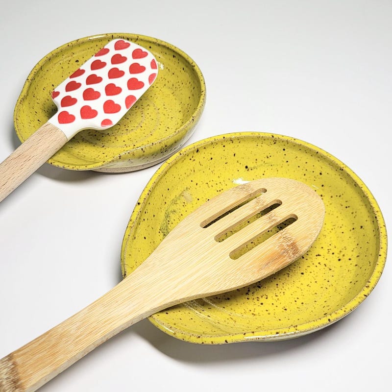 Ceramic Spoon Rest - Etsy