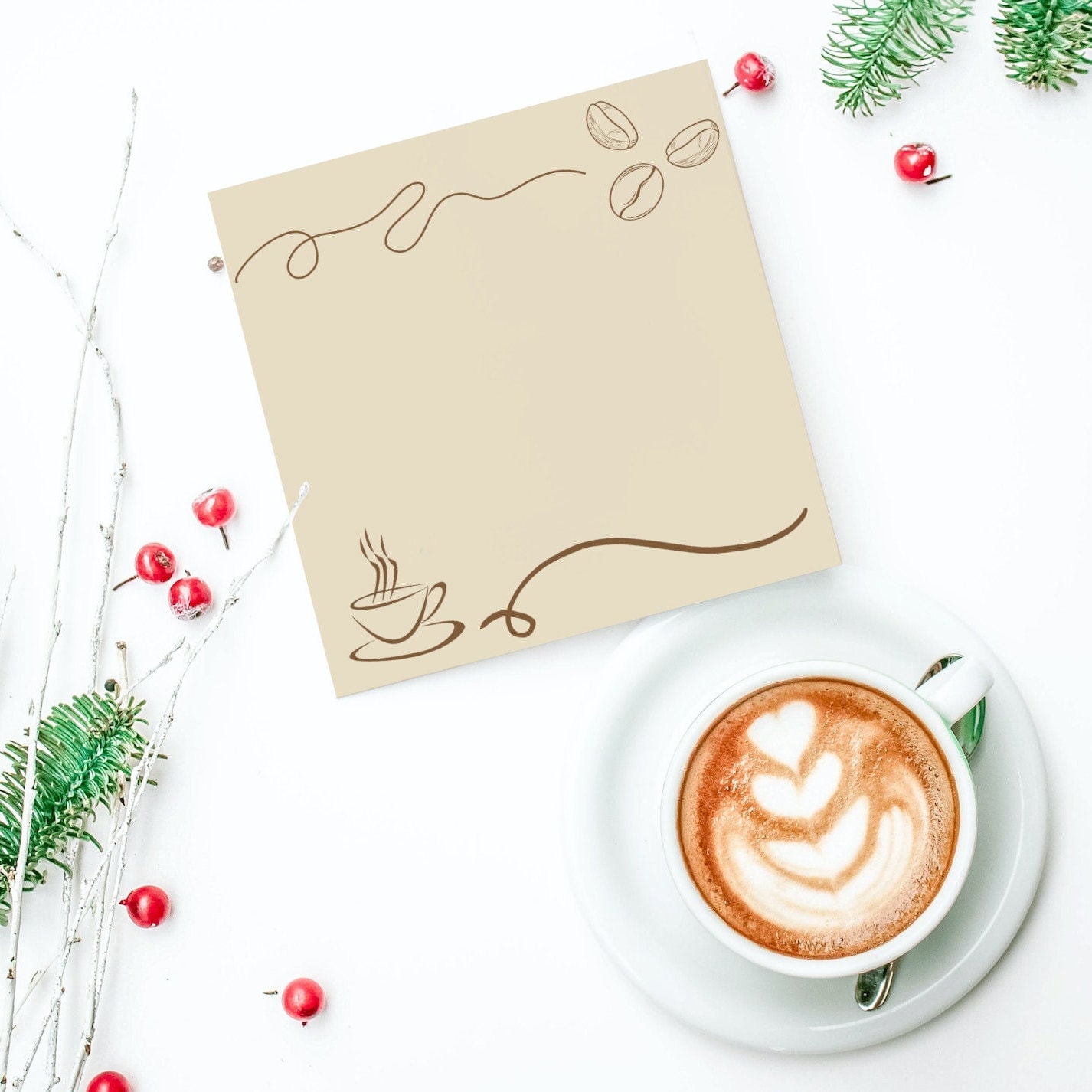 Printable Coffee Memo Pad, Office Memo Sheet, to Do List, Mini Memo Pad ...