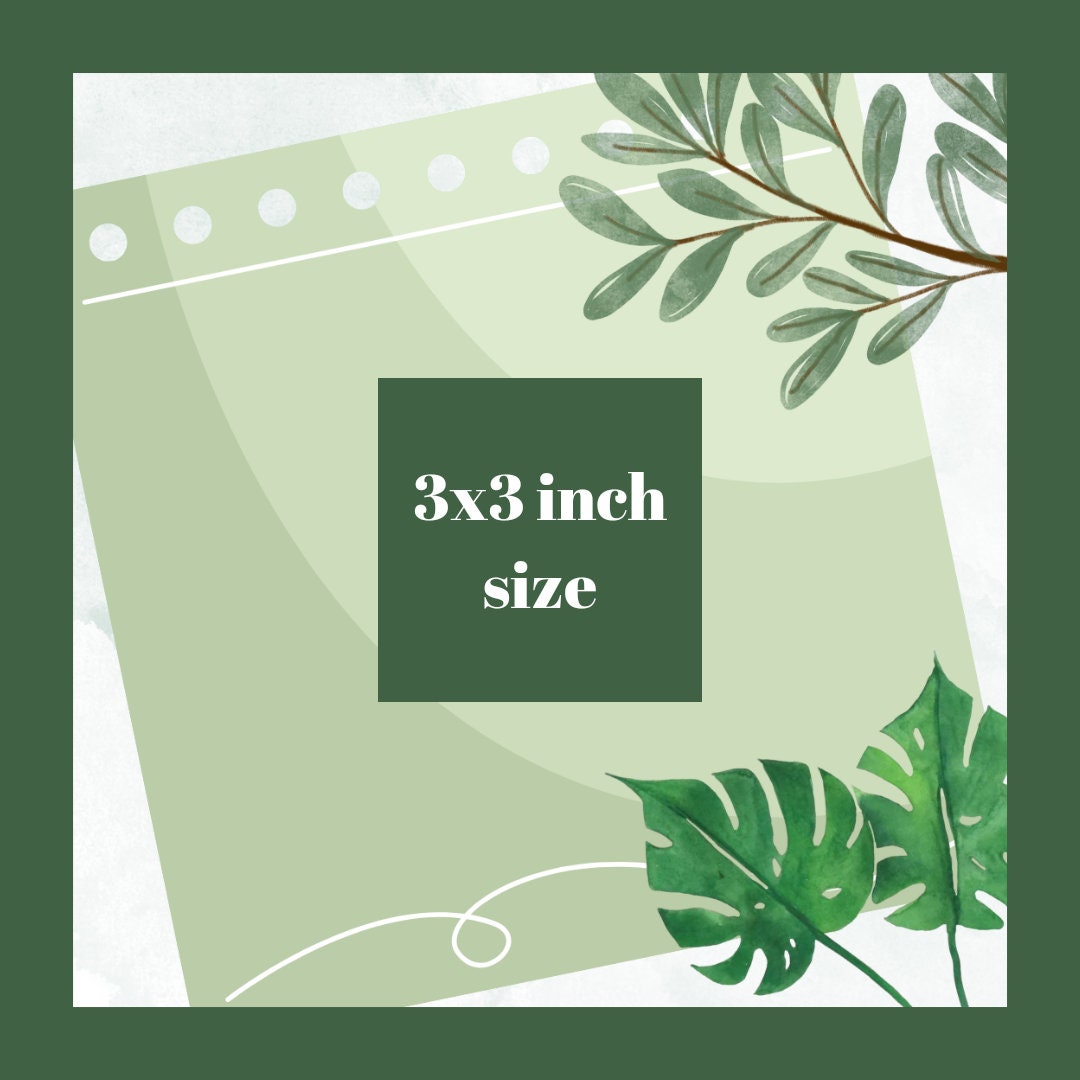 Printable Leaves Memo Pad, Cute Printable Notepad, Assorted Memo Sheets, Template, Cute ...