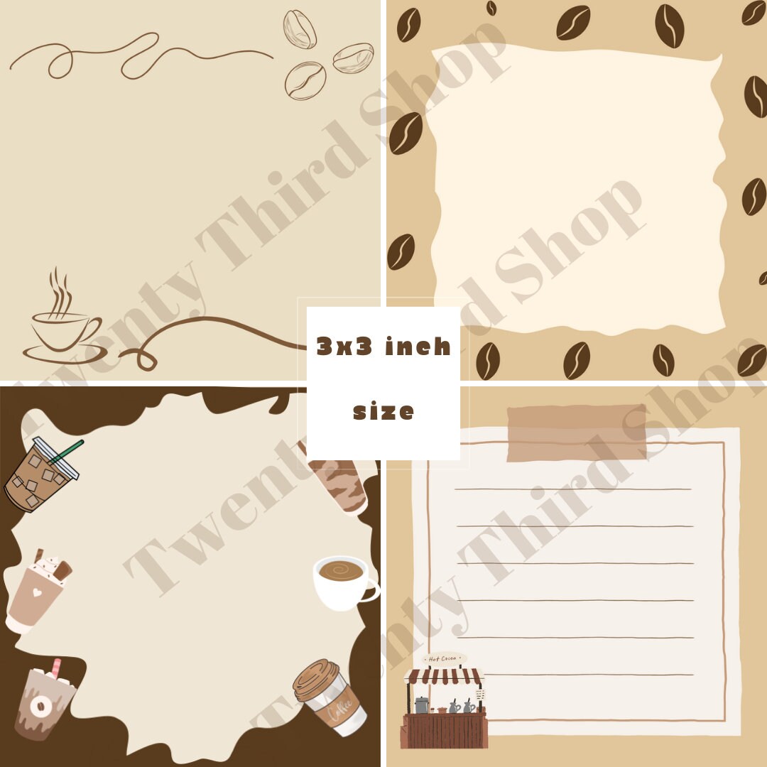 Printable Coffee Memo Pad, Office Memo Sheet, to Do List, Mini Memo Pad ...
