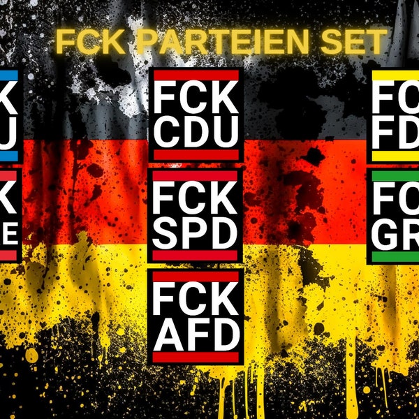 Fck afd sticker - Etsy.de