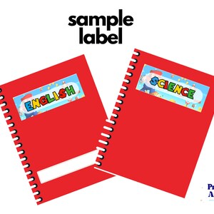 Super Mario 14 School Subject Labels A4 Sheet School Labels - Etsy