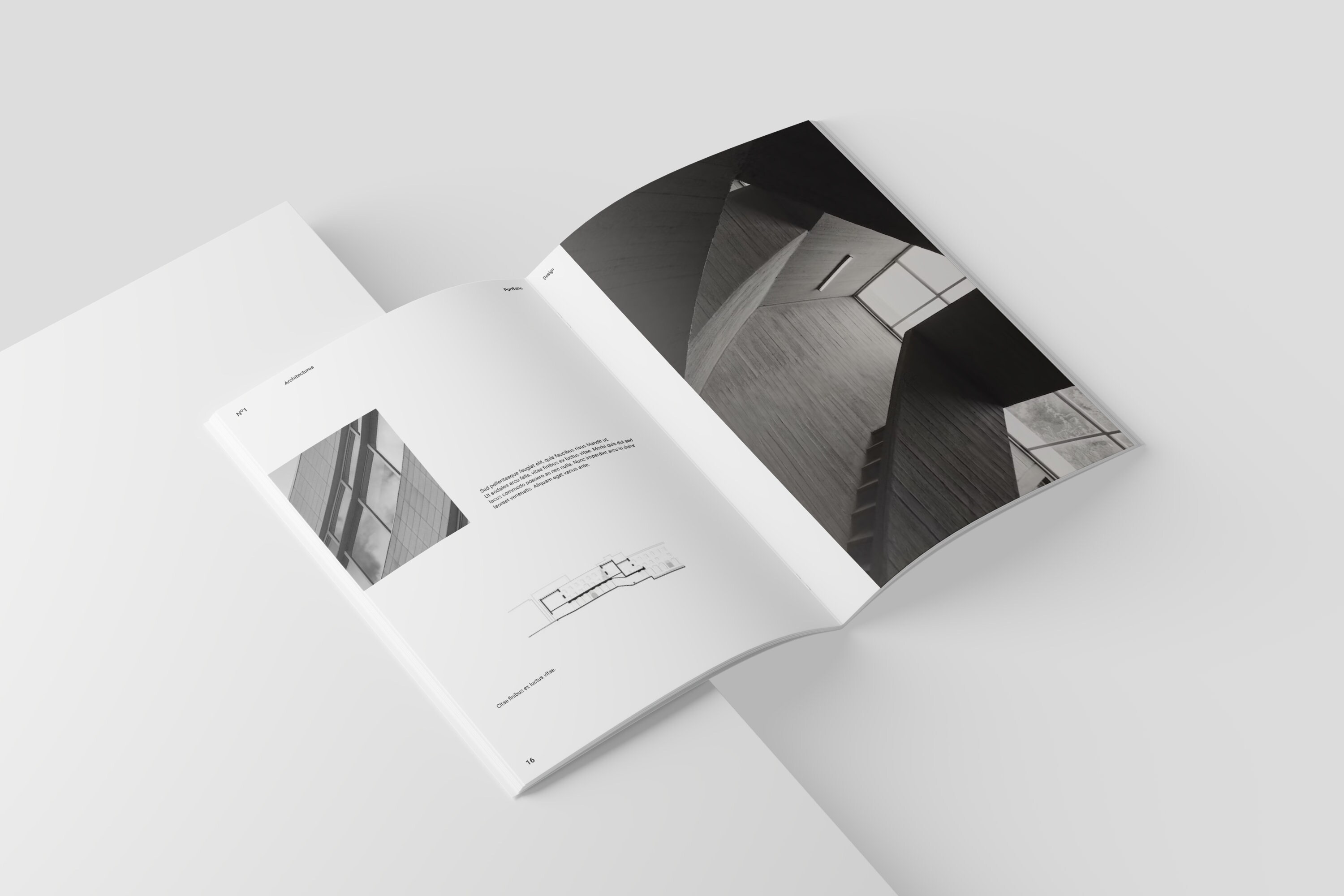 Architecture Minimalist Portfolio| Fashion Deisgn Template| Editable ...