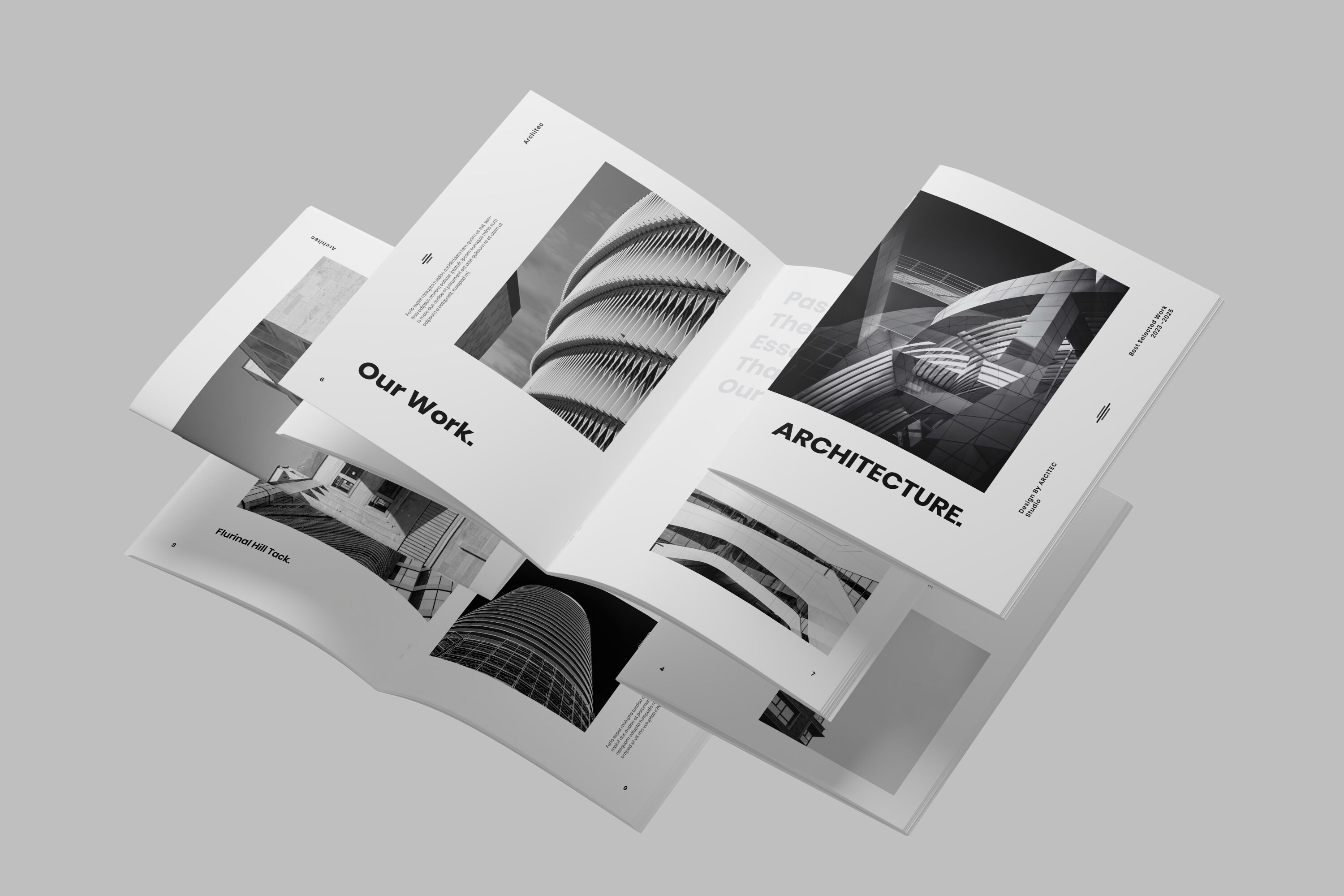 Architecture Minimalist Portfolio| Fashion Deisgn Template| Editable ...