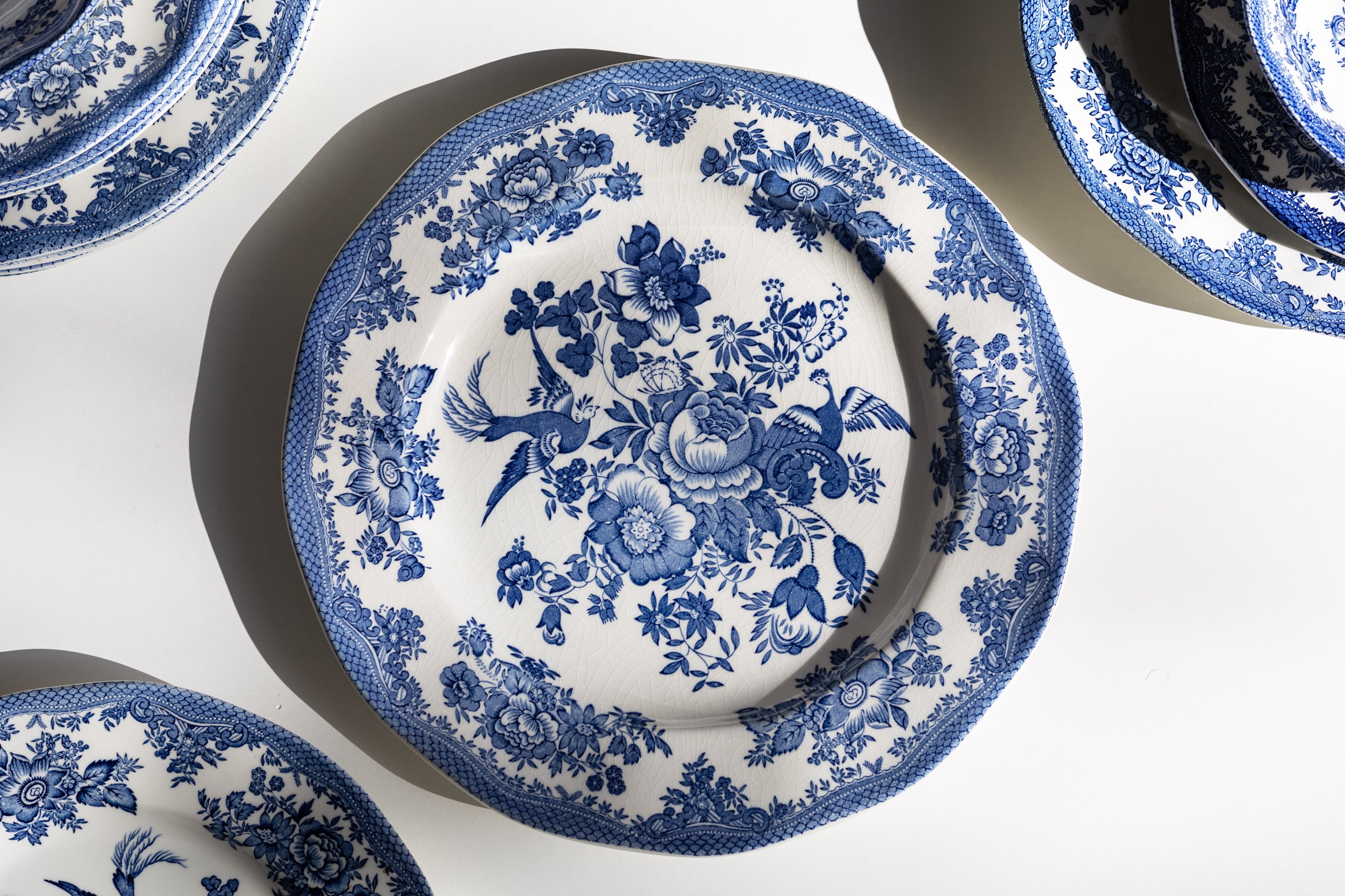 Large Set of Asiatic Pheasants Enoch Wedgwood and Unicorn Tableware ...