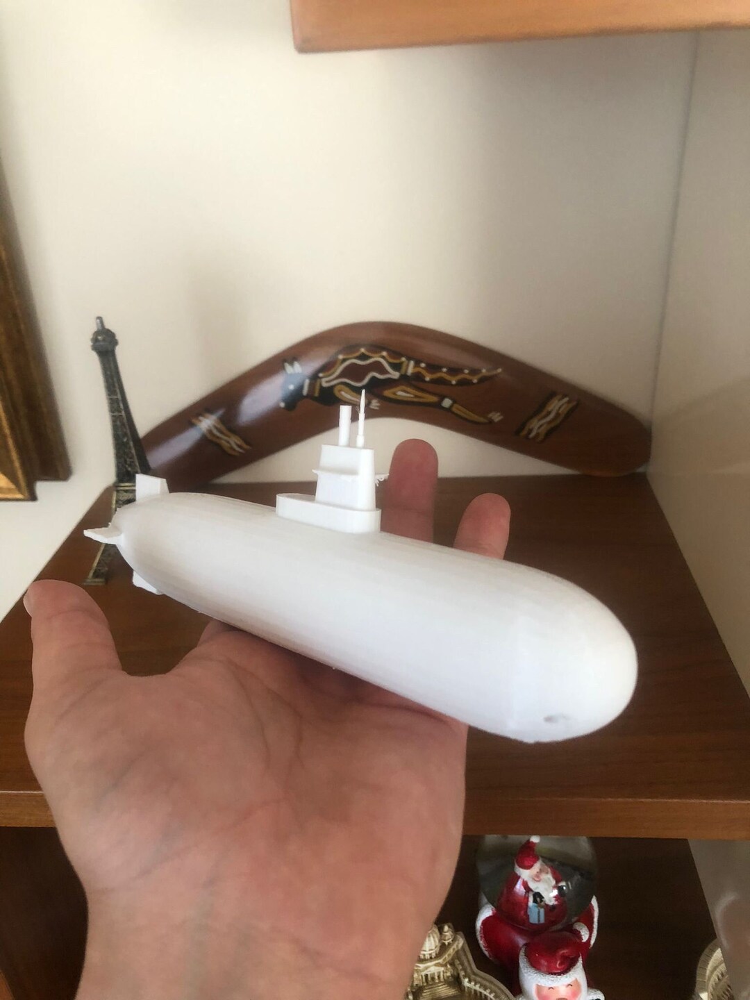 Submarine Model, 3D Printed, Can Be Painted Submarine Figure, Sea Lover ...