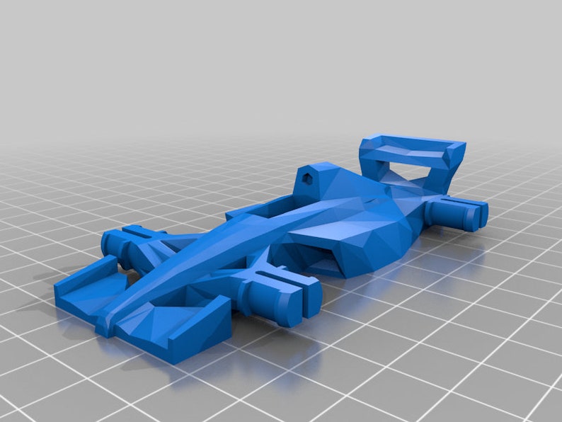 Formula 1 Car Toy, F1 Racing Car Model, 3D Printed STL File, Gift for ...