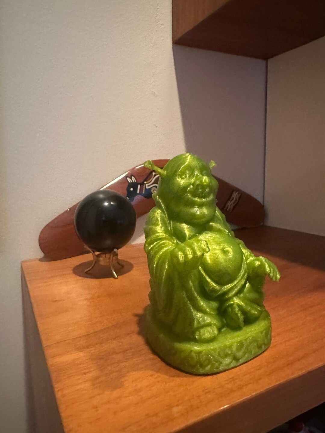 Buddha Shrek Figure, Shrek Bust, Movie Figure, Kids Gift, Desk ...