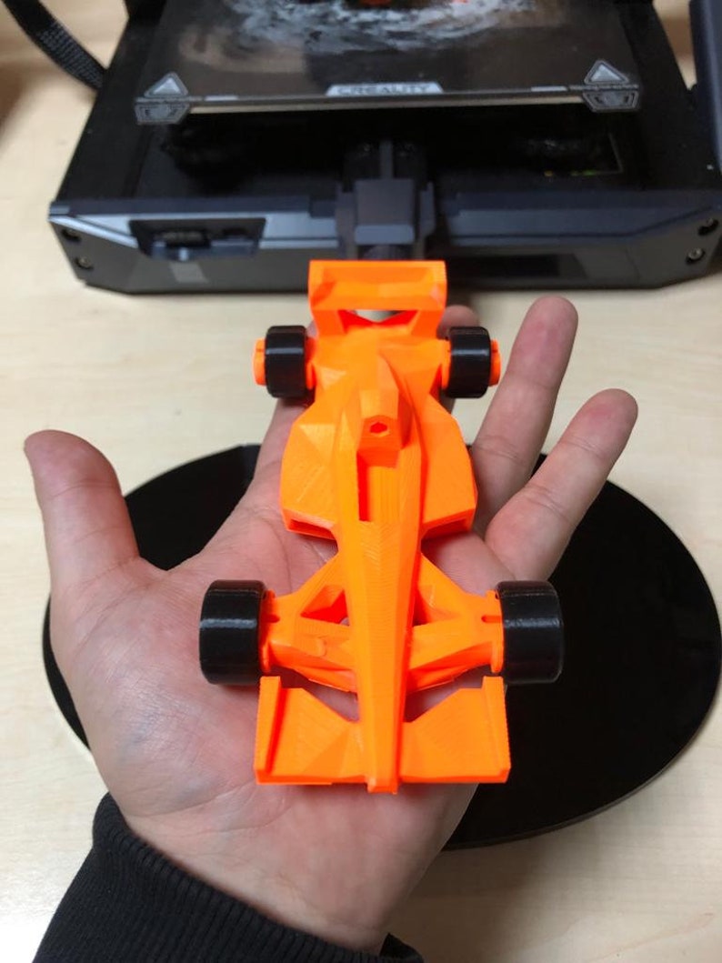 Formula 1 Car Toy, F1 Racing Car Model, 3D Printed STL File, Gift for ...