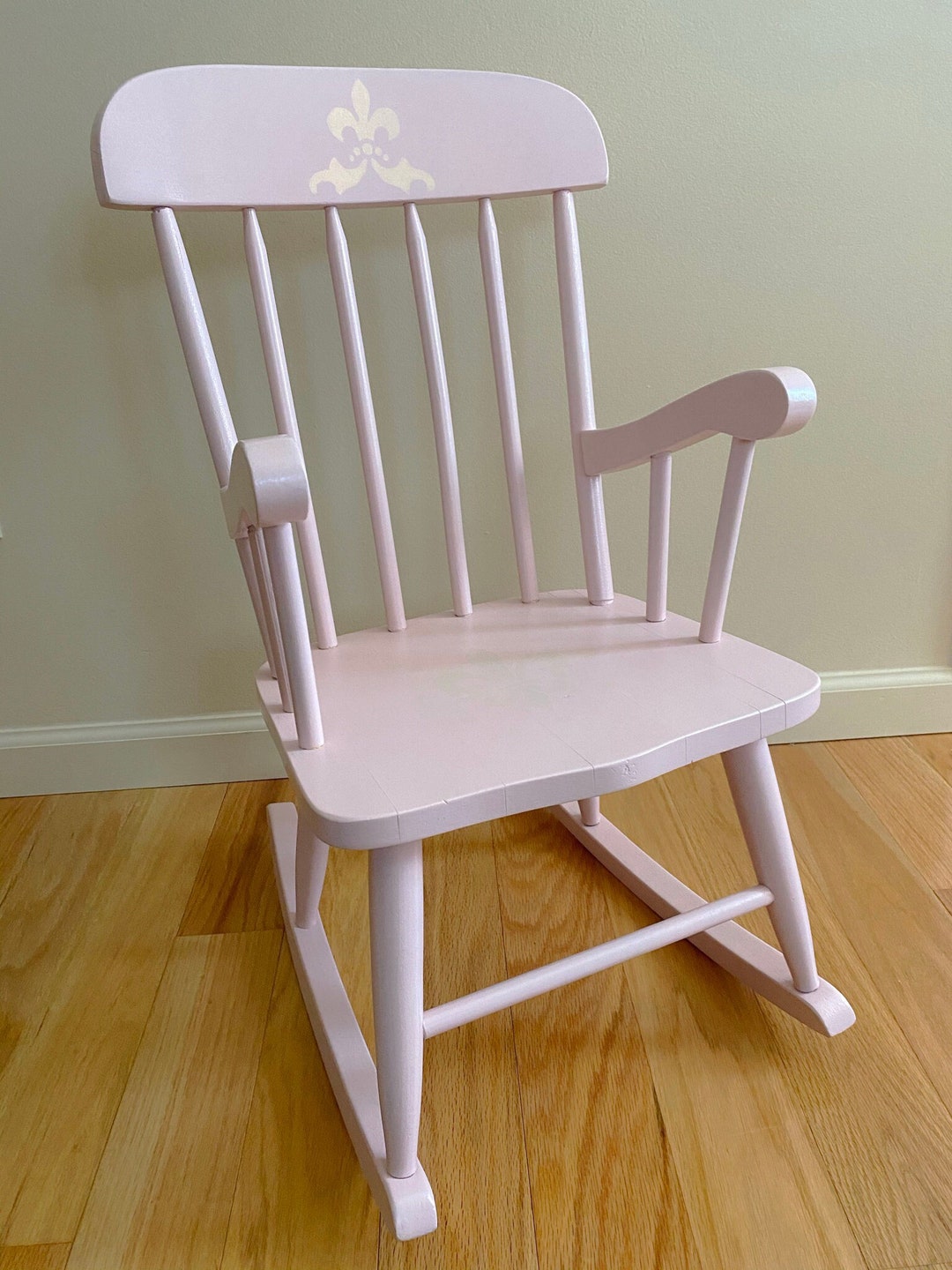 N.M. Sargent's & Sons Children's Wooden Rocking Chair - Etsy