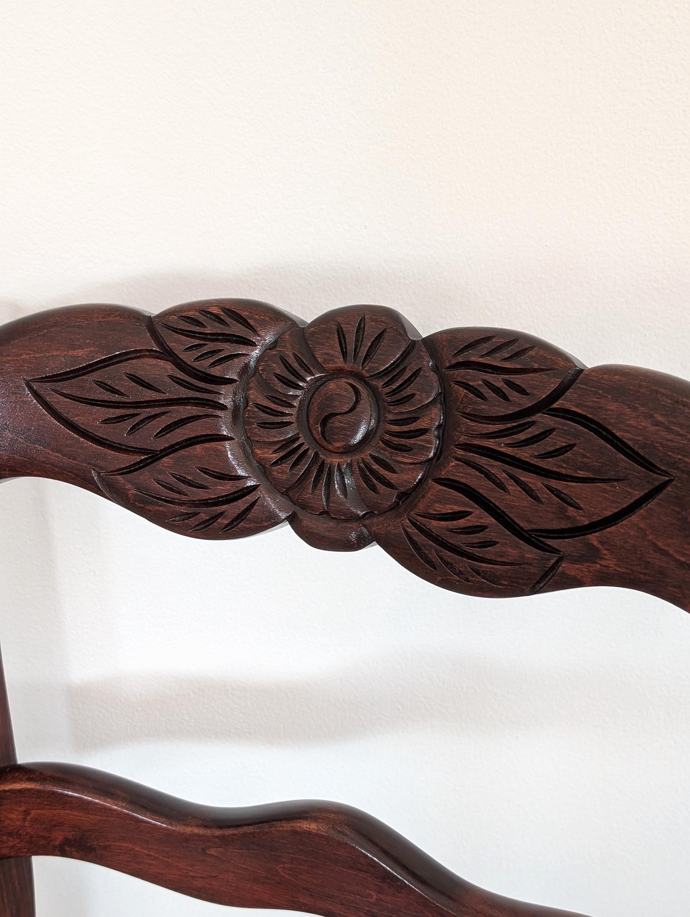 1940's Mahogany Roseback Duncan Phyfe Chair by Tell City Chair Company ...