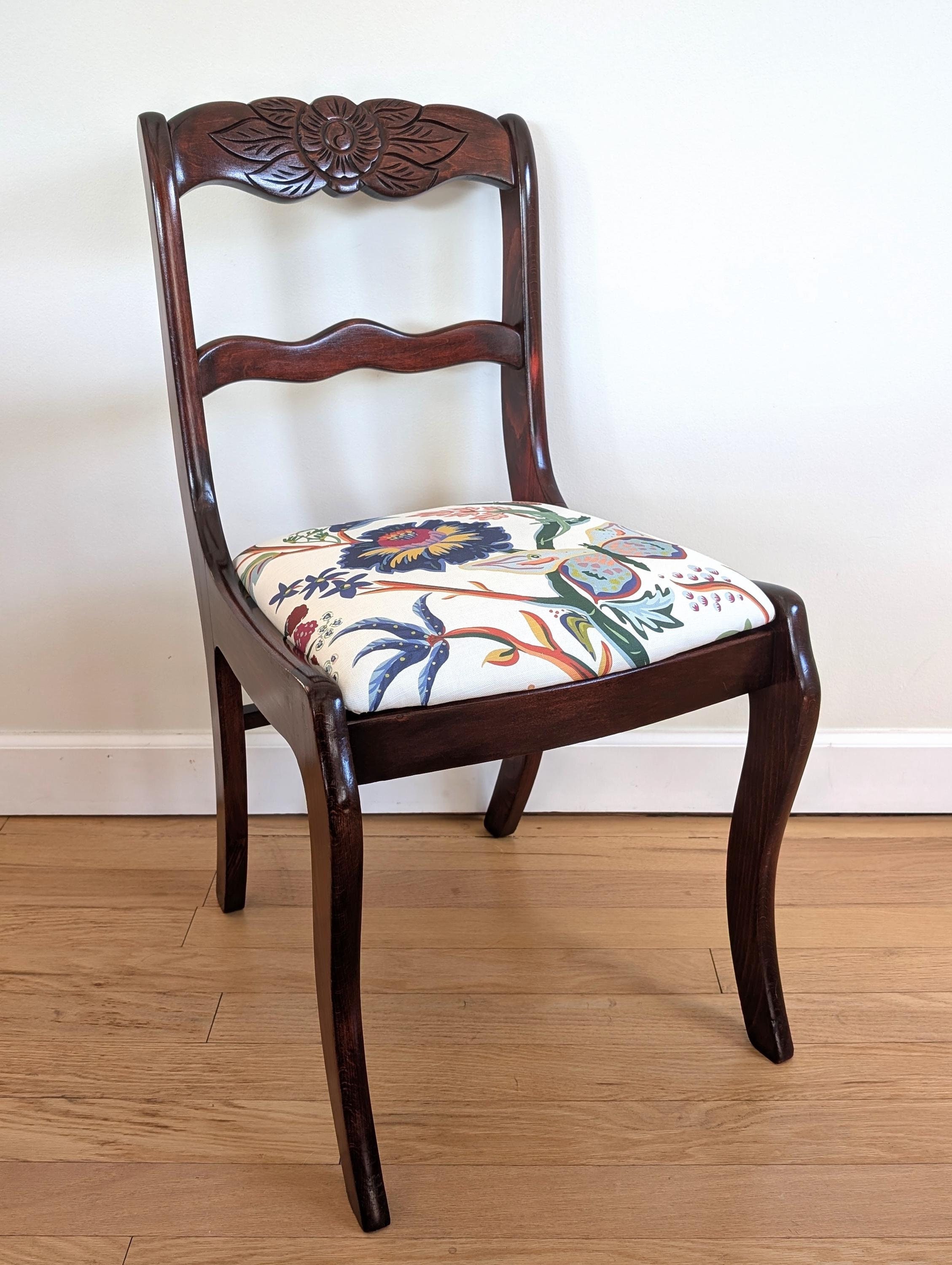 1940's Mahogany Roseback Duncan Phyfe Chair by Tell City Chair Company - Etsy