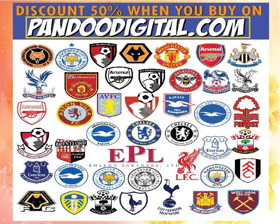 EP L Teams Bundle Svg Ep L Logo Svg E Pl Bundle Svg Craft - Etsy