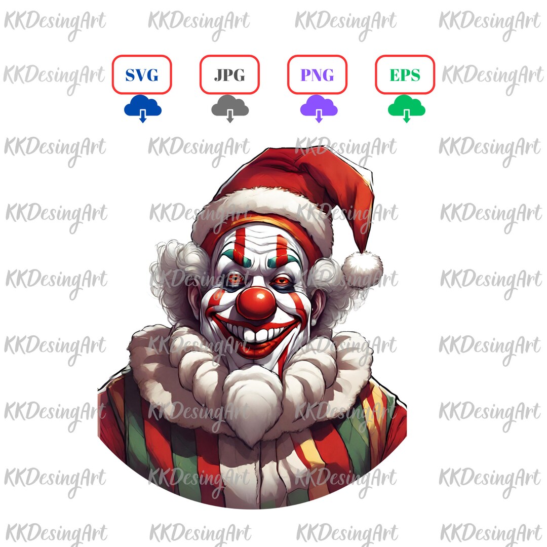Clown Text SVG, Clown Hat PNG, Cut Files for Cricut, Silhouette ...