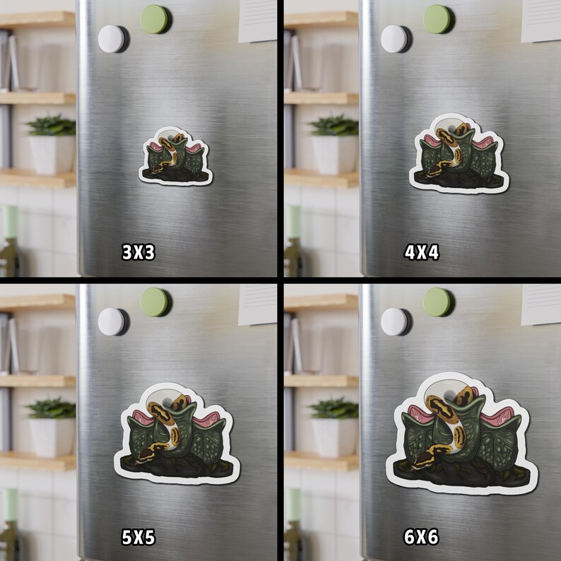 Ball Python Magnet, Snake Magnet for Reptile Lover, Xenomorph Alien Egg ...