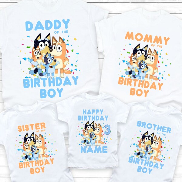 Bluey Birthday Outfits Boy - Etsy