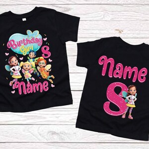 Butterbean's Cafe Birthday Shirt Butterbeans Birthday Girl Clothing 5th ...