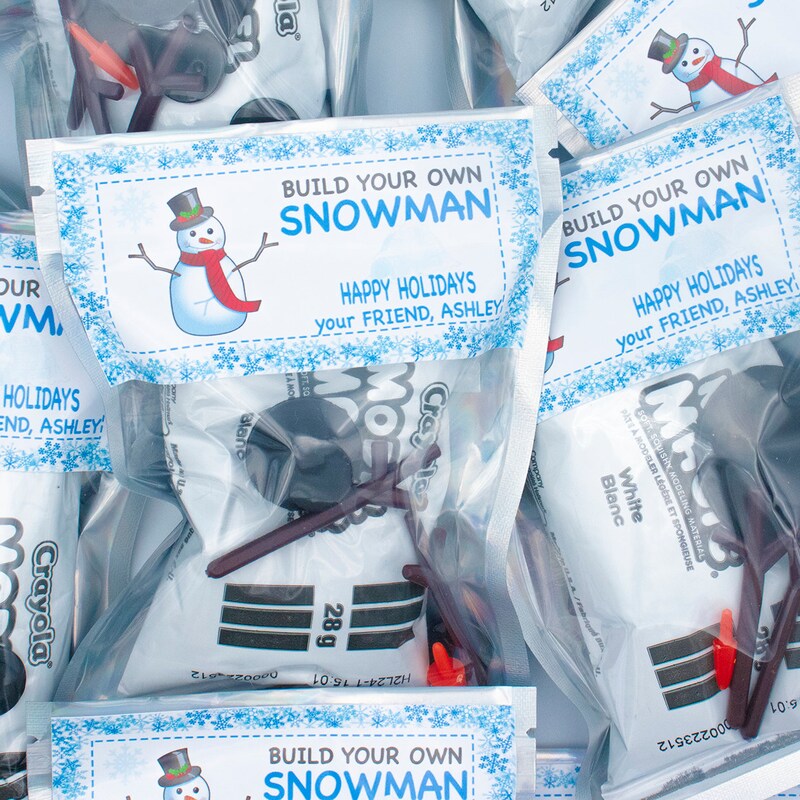 Playdoh Snowman Kit - Etsy