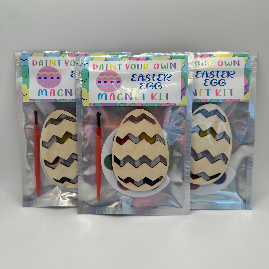 Paint Your Own Easter Egg, Easter Craft Kit, Classroom Party Treat ...