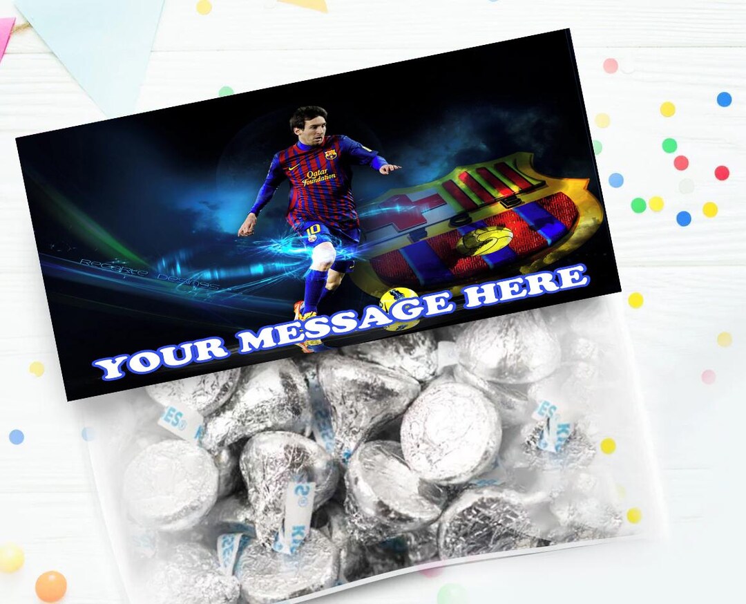 Messi Party Favors Supplies Decorations Treat Bags 12 Pcs - Etsy