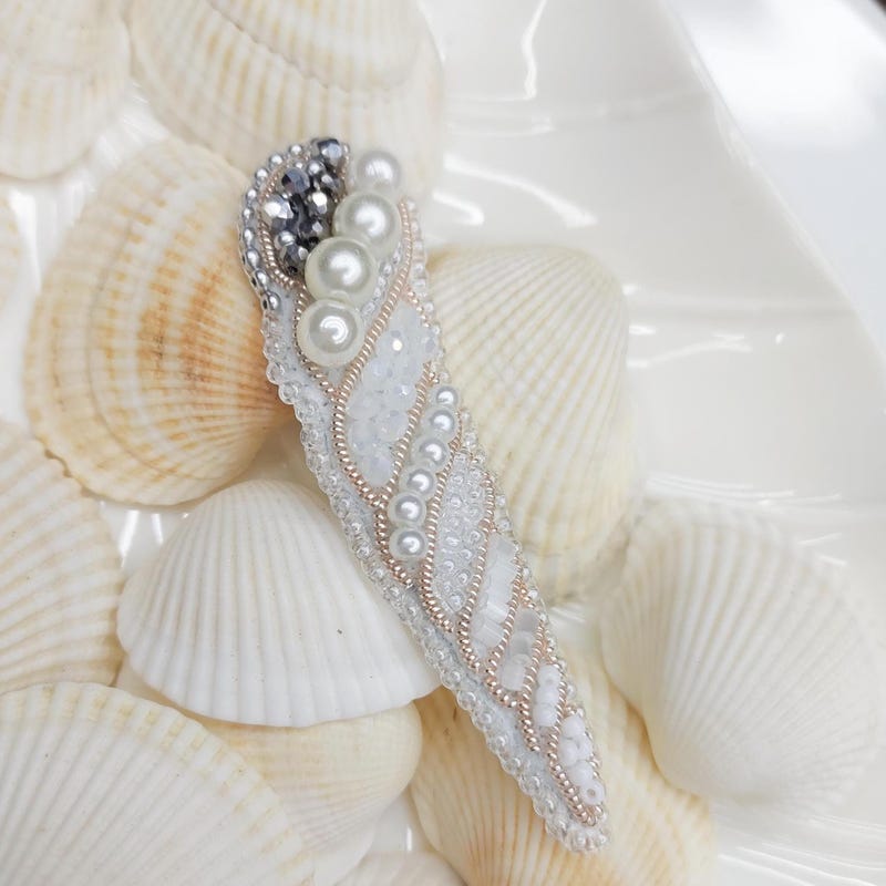 Seashell Brooch - Etsy
