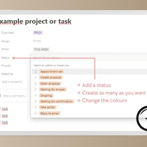 Notion Template - Weekly to Do Board - to Do List - Kanban Board ...