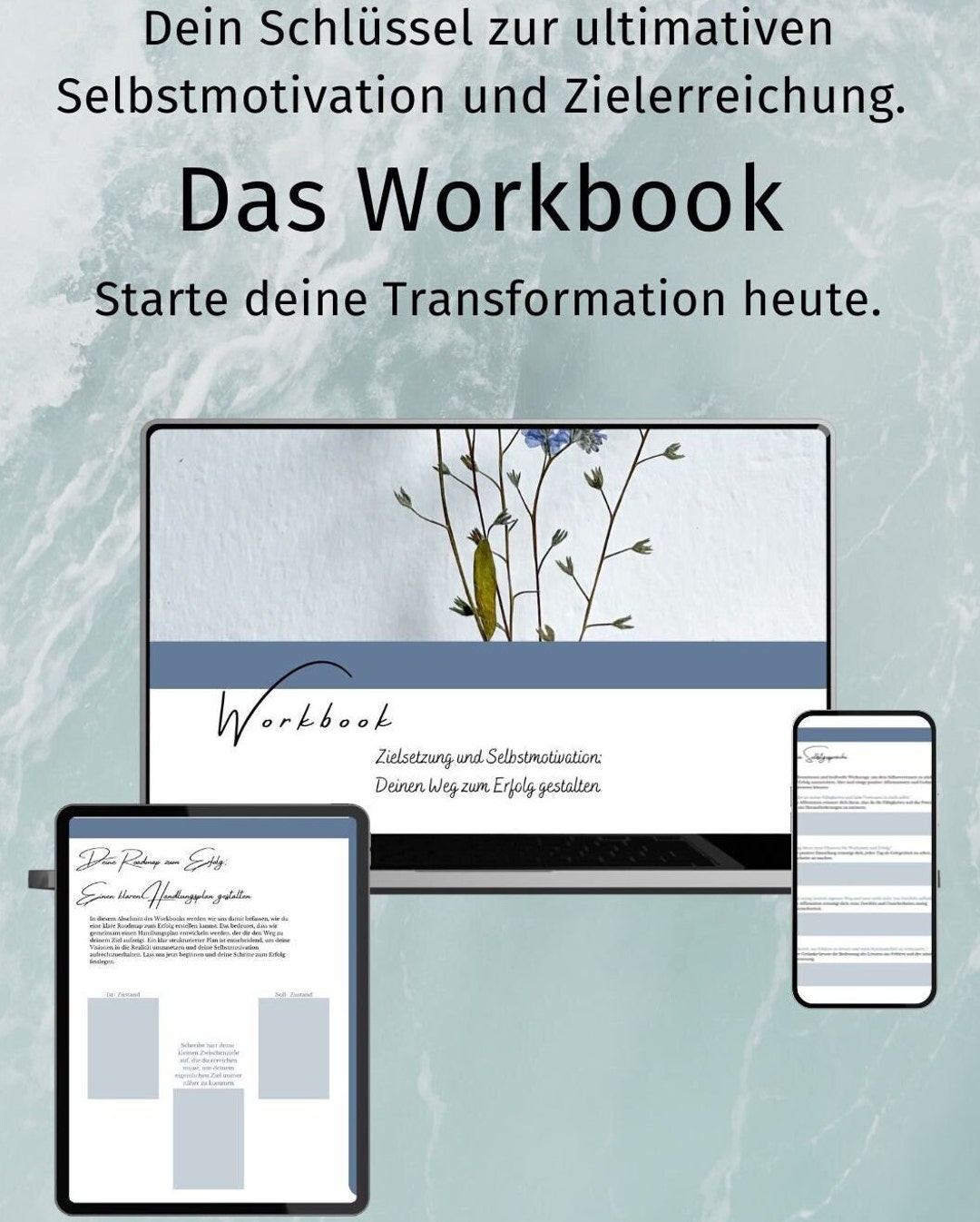 Workbook: Goal Setting and Self-motivation Designing Your - Etsy