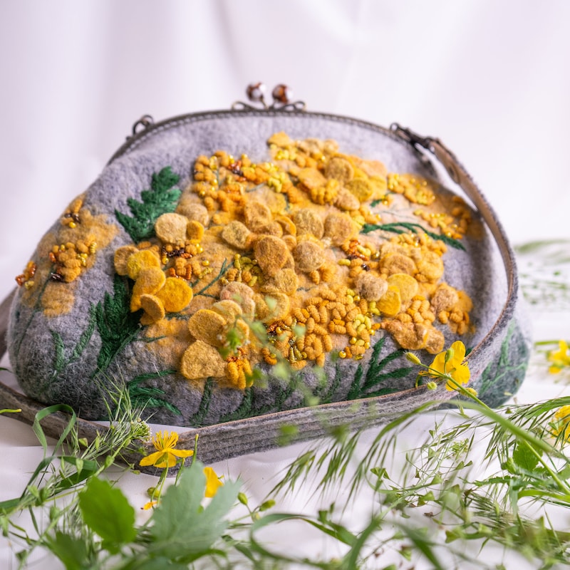 Handmade Felt Bag - Etsy