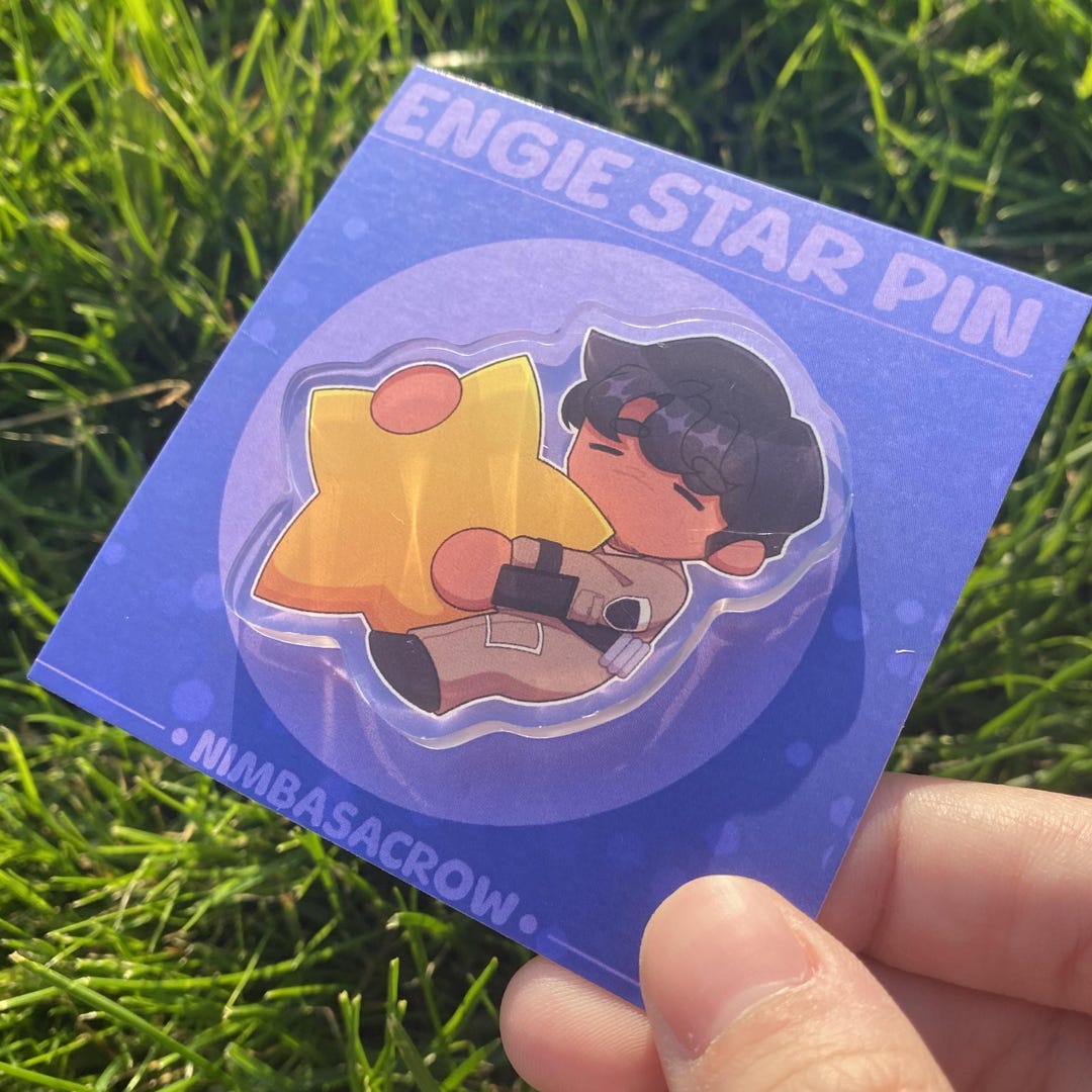 Head Engineer Mark Acrylic Pin - Etsy